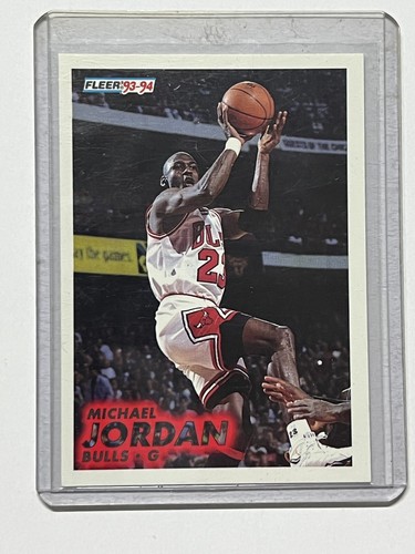 Michael Jordan Fleer ‘93-94 #28 (Basketball Card) | eBay