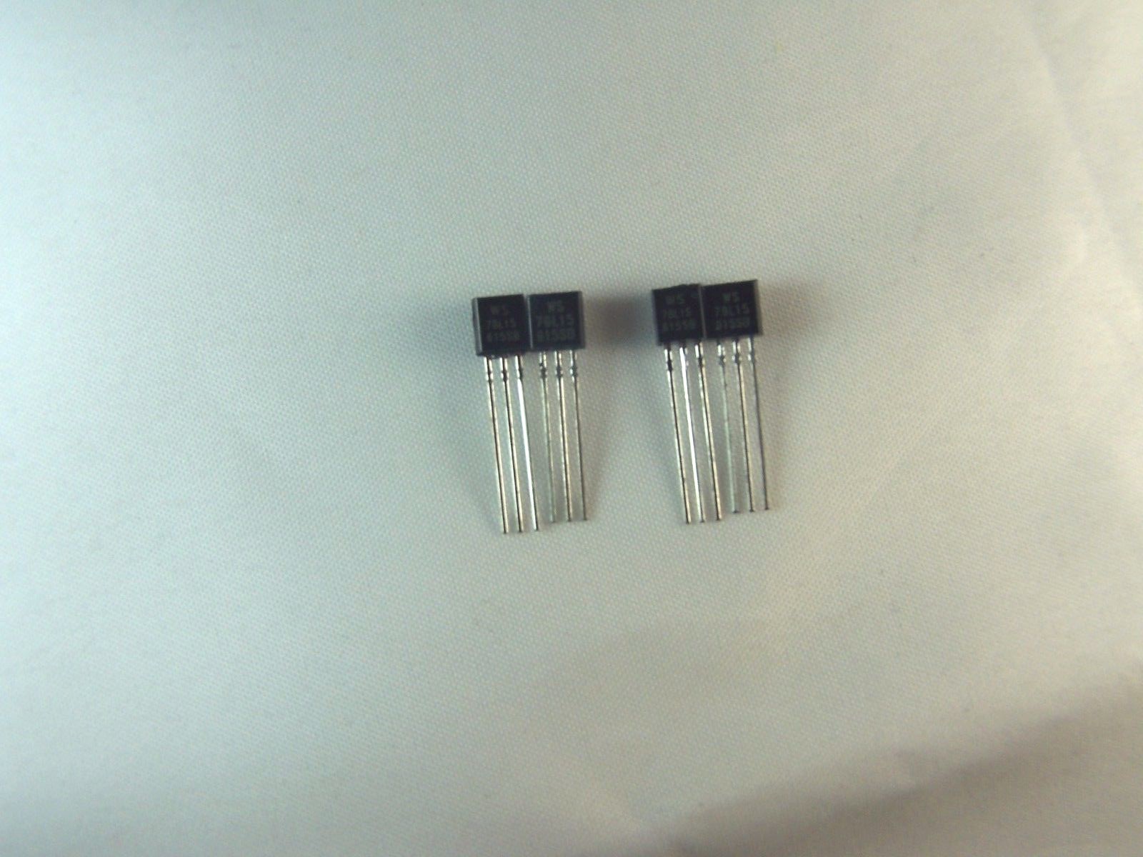 2pcs 78L15 & 2pcs 79L15 ( 15 Volts ) Voltage Regulators | eBay