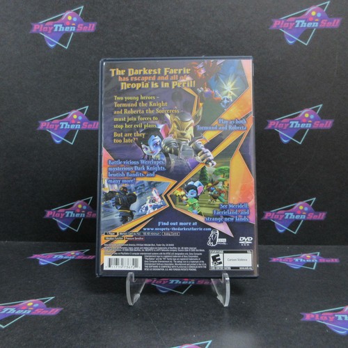 Refurbished Neopets The Darkest Faerie PS2 PlayStation 2 + Reg Card ...