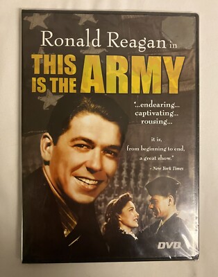Ronald Reagan in This Is The Army DVD Movie Irving Berlin Music NIP ...
