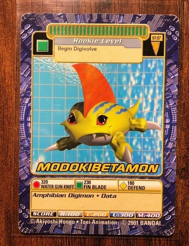 Modokibetamon ST-97 Digimon Card Bandai TCG Digi Battle | eBay