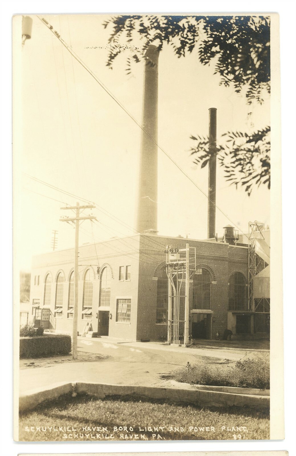 RPPC Light and Power Plant SCHUYLKILL HAVEN PA County Real Photo ...