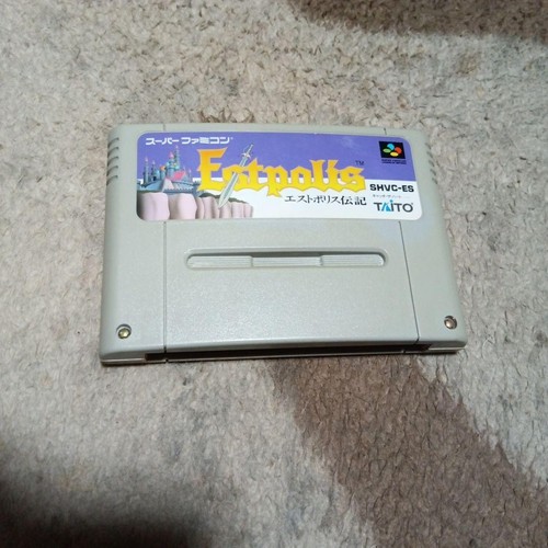 Estpolis Biography Super Famicom Japan Classic JRPG Game Japan VD | eBay