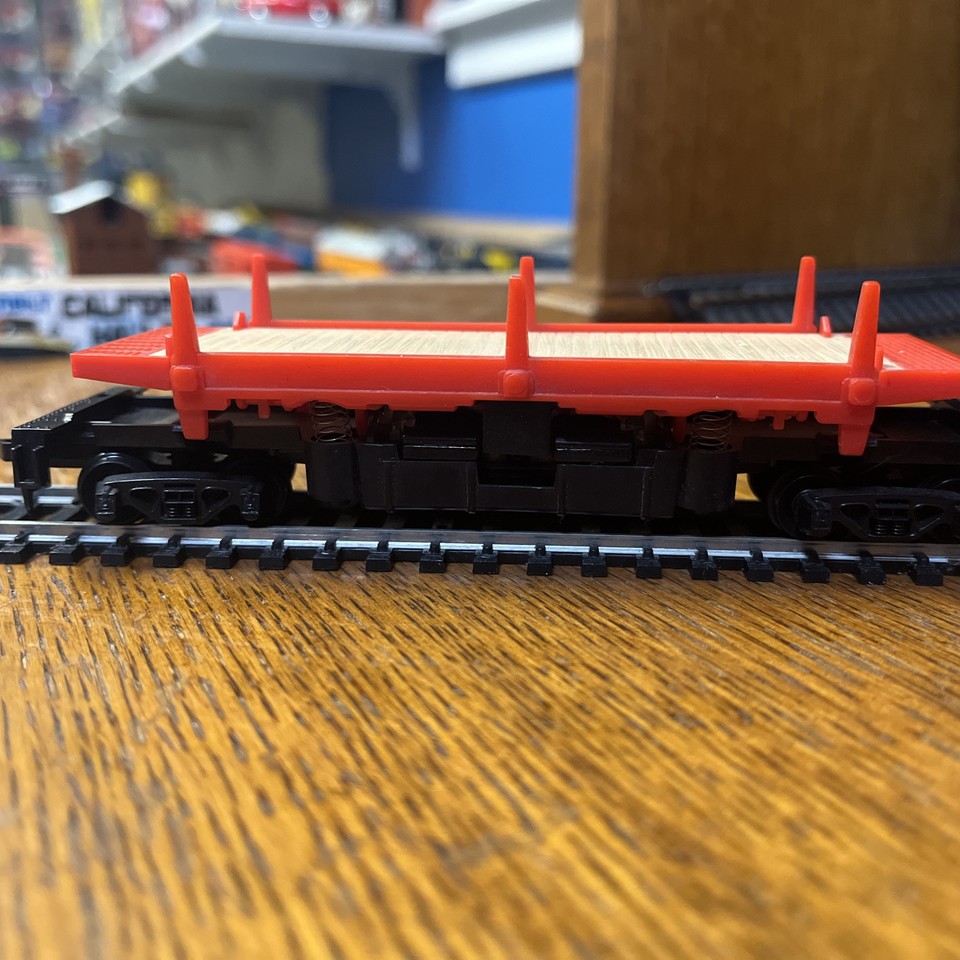 HO RR TRAIN TYCO REMOTE CONTROL LOG DUMP Freight Train Car | eBay