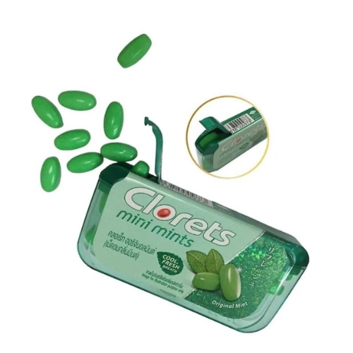 Clorets Mini Mints Breath Freshening Mouth Freshener Original Mint ...