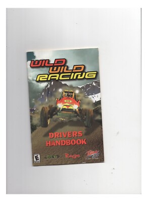 Wild Wild Racing PS2 MANUAL ONLY Authentic Booklet Instructions | eBay