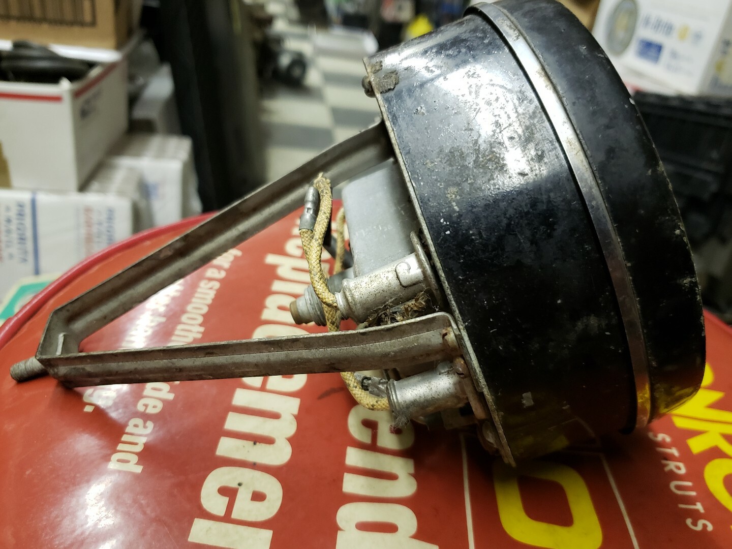 Vintage 1950 Nash Uniscope Speedometer & Gauges Instrument Cluster used ...