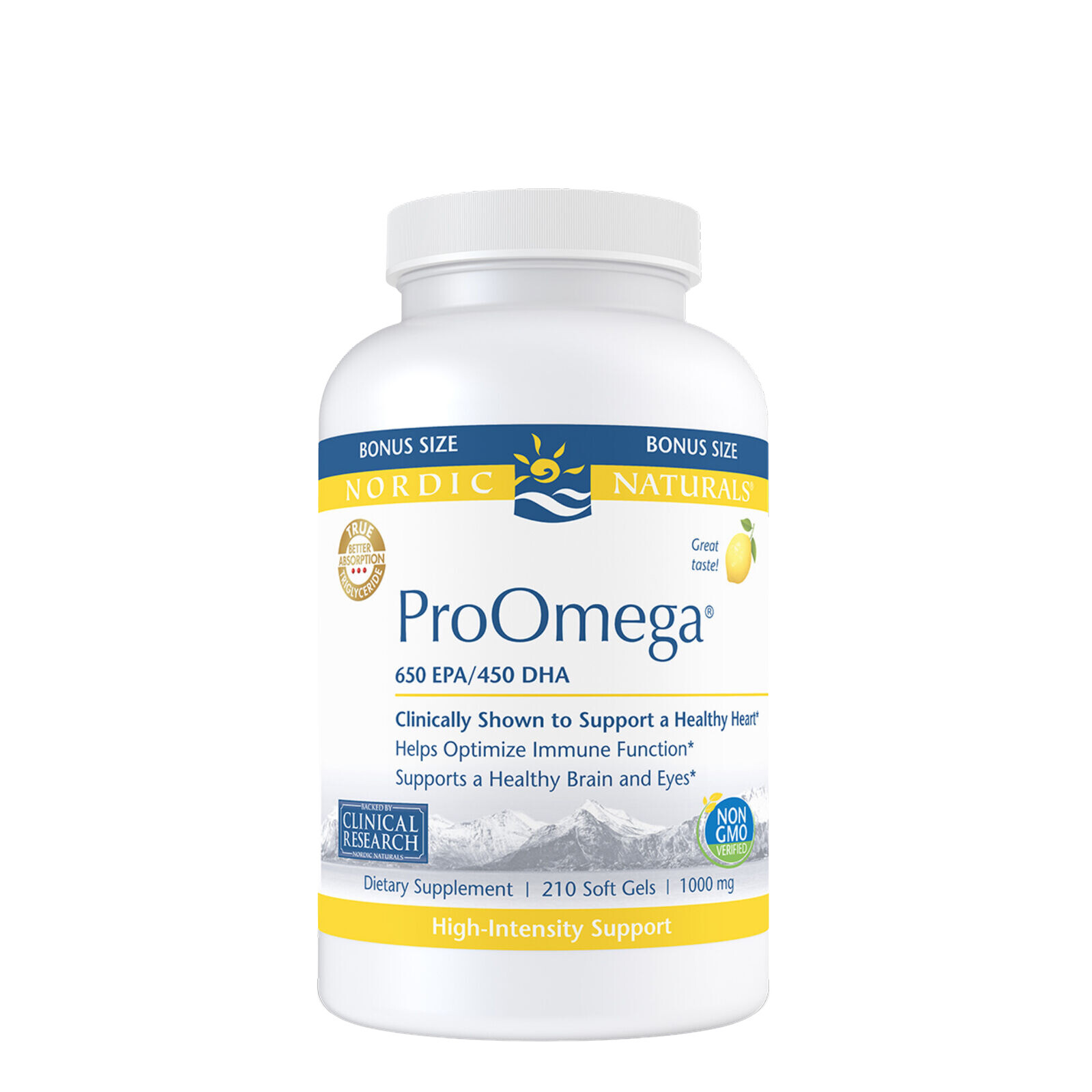 Nordic Naturals ProOmega Dietary Supplement - 210 Softgel (PUS-14121 ...