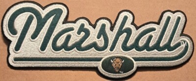 Marshall University 7.75" embroidered Iron on patch | eBay