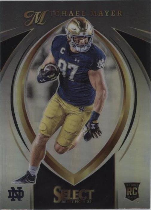 2023 Panini Select Draft Picks - Select Certified Rookies Michael Mayer ...