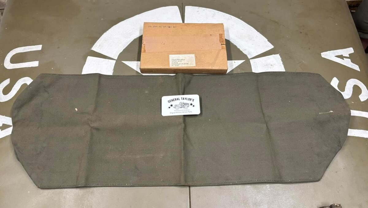 M38/M38A1 Rear Seat Canvas | eBay