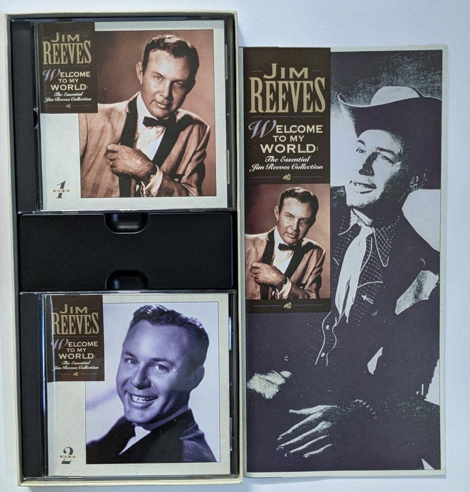 Jim Reeves Welcome To My World - Essential Jim Reeves Collection, 2 CD ...
