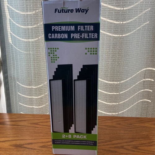 Future Way Filter 2 + 8 Pack Air Filter Compatible with AC4825 AC4825E ...