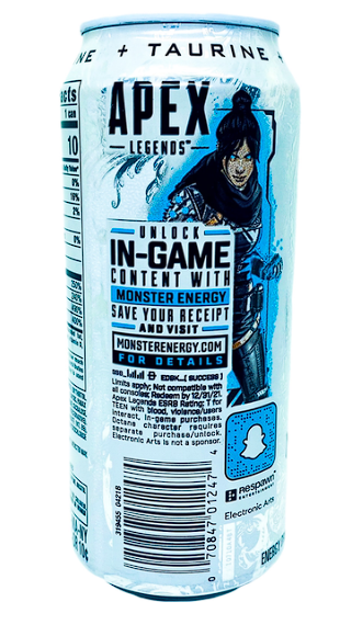 Monster Zero Ultra less sweet,lighter-tasting energy drink,16oz cans ...