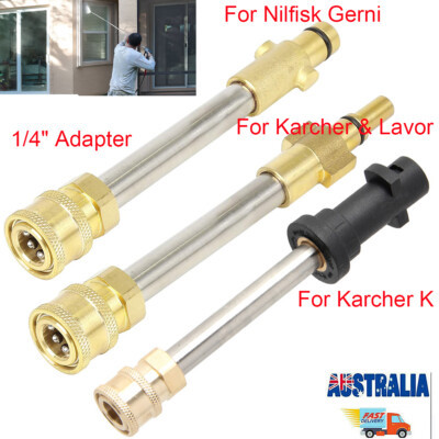 Pressure Washer Gun Adapter 1/4" Quick Connect Fitting For Lance Nozzle ...