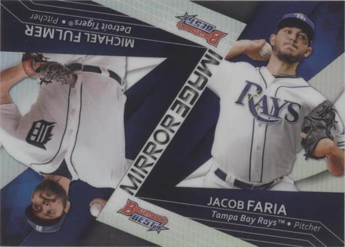 2017 Bowman's Best - Mirror Image Michael Fulmer, Jacob Faria #MI-5 (RC ...