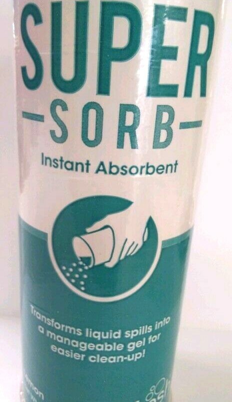 SUPER SORB INSTANT ABSORBENT 12 Oz | eBay