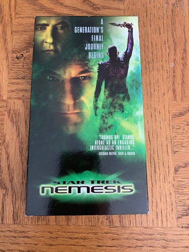 Star Trek Nemesis VHS | eBay