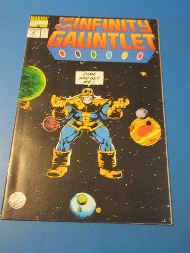 Infinity Gauntlet #4 Thanos Avengers Warlock VF- Beauty Wow | eBay