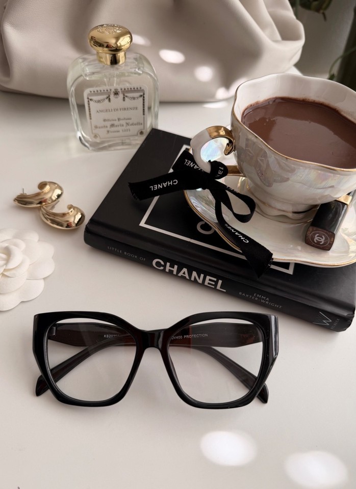 Eyeglasses Cat Eye Removable Clear Frames "Monica" Clear Women GAFAS ...