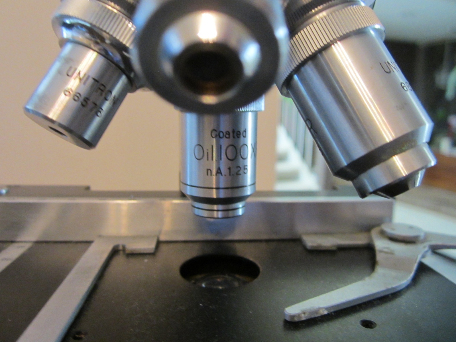 OPTICAL MICROSCOPE UNITRON MK as shown OPTICS #LOBBY | eBay