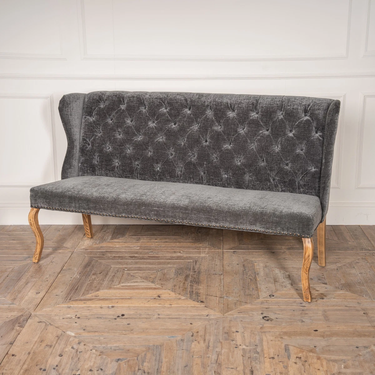 Upholstered Sofa Bench Uk | Baci Living Room