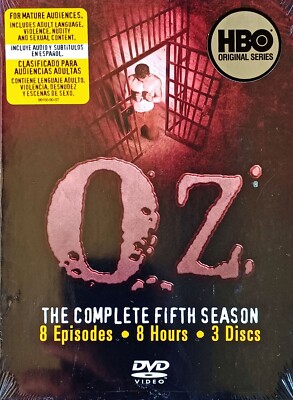 OZ - COMPLETE FIFTH SEASON - (8) EPISODES, (8) HOURS, (3) DVD SET - HBO ...