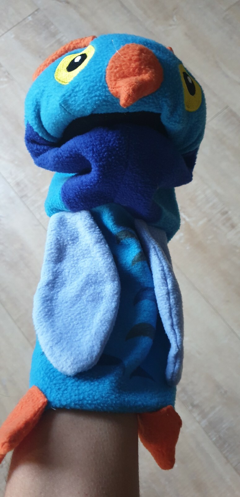 Blue Bird Hand Puppet. Plush soft. Teatro Eos. | eBay