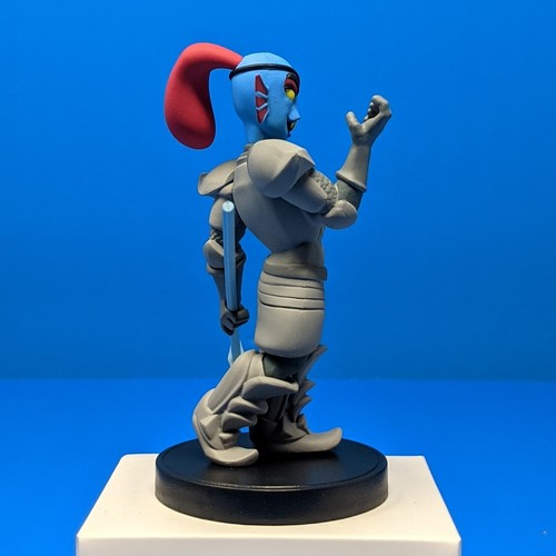 Undertale Little Buddies Undyne w/ Spear Vinyl Figure Statue Figurine ...