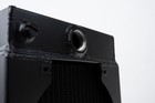 CSF Universal Drag Race / Tuck Radiator w/9" Spal Fan - Black | eBay