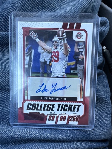 2021 Panini Contenders Draft Picks - College Ticket Autographs Luke ...