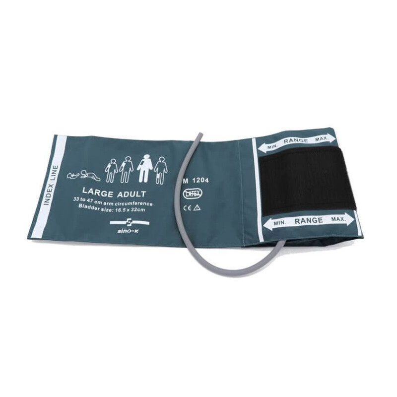 Reusable Large Adult Single-Tube Cuff Patient Monitors Blood Pressure ...