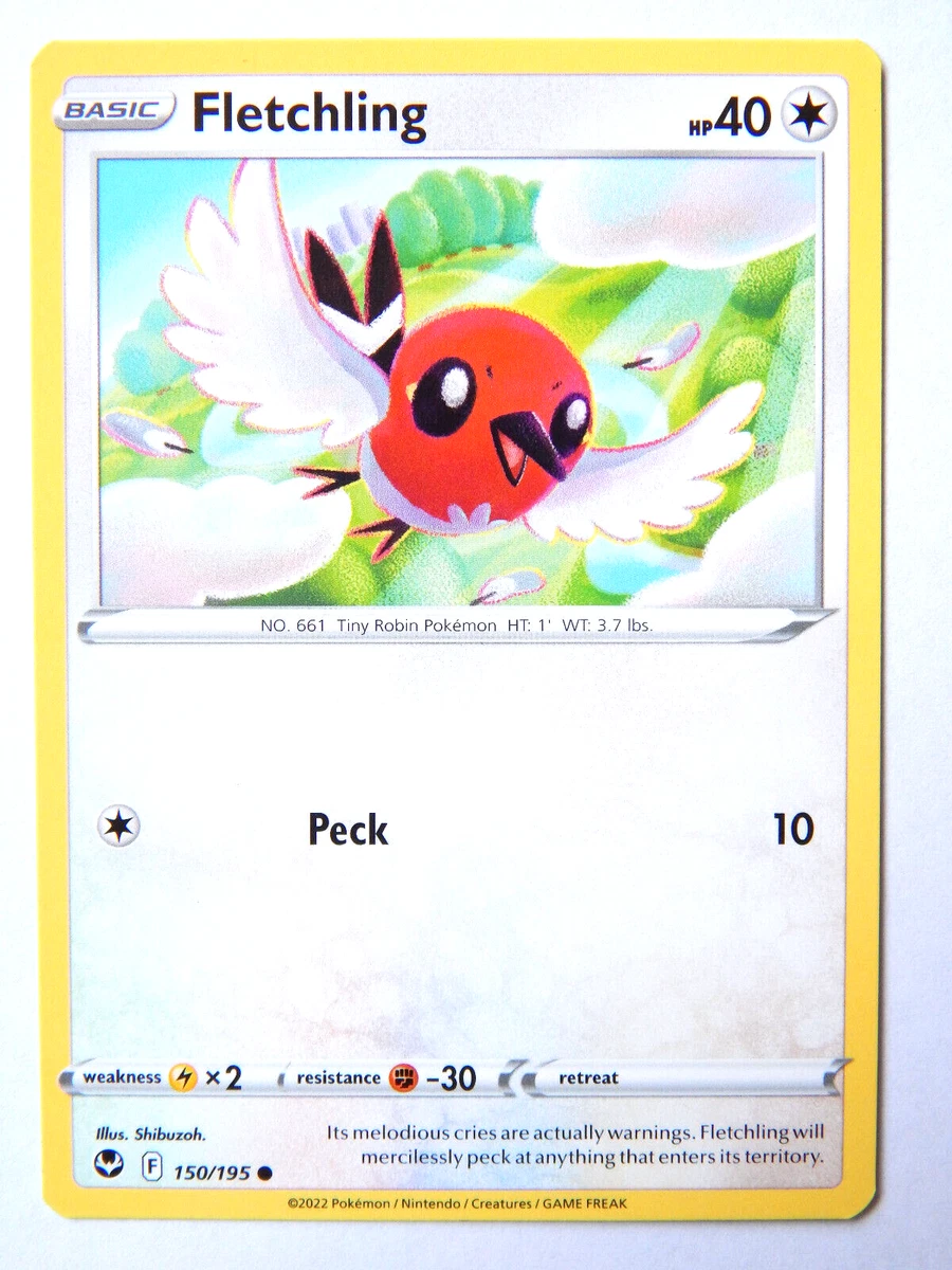 Pokemon Fletchling Card