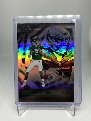2021 Panini Illusions NFL Football Zach Wilson Rookie Card RC #60 New ...