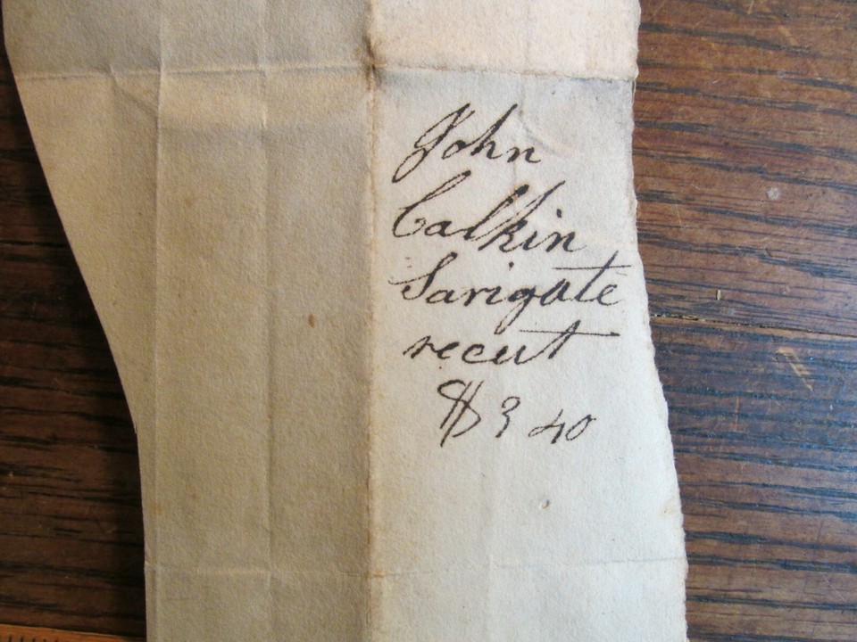 Antique Ephemera 1824 Handwritten Signed Promissory Note Elizabethtown ...