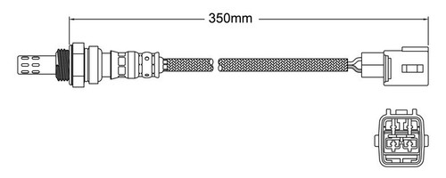 Pre-Cat oxygen sensor for Toyota Corolla NZE141 1NZ-FE 4-Cyl 1.5 10/06 ...