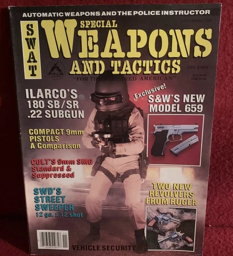 SWAT Special Weapons and Tactics Magazine November 1988 Ilarco’s 180 SB ...