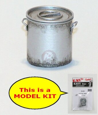 Plus Model 1/35 US Army Field Cooking Pot for Mess WWII - Vietnam (2 ...