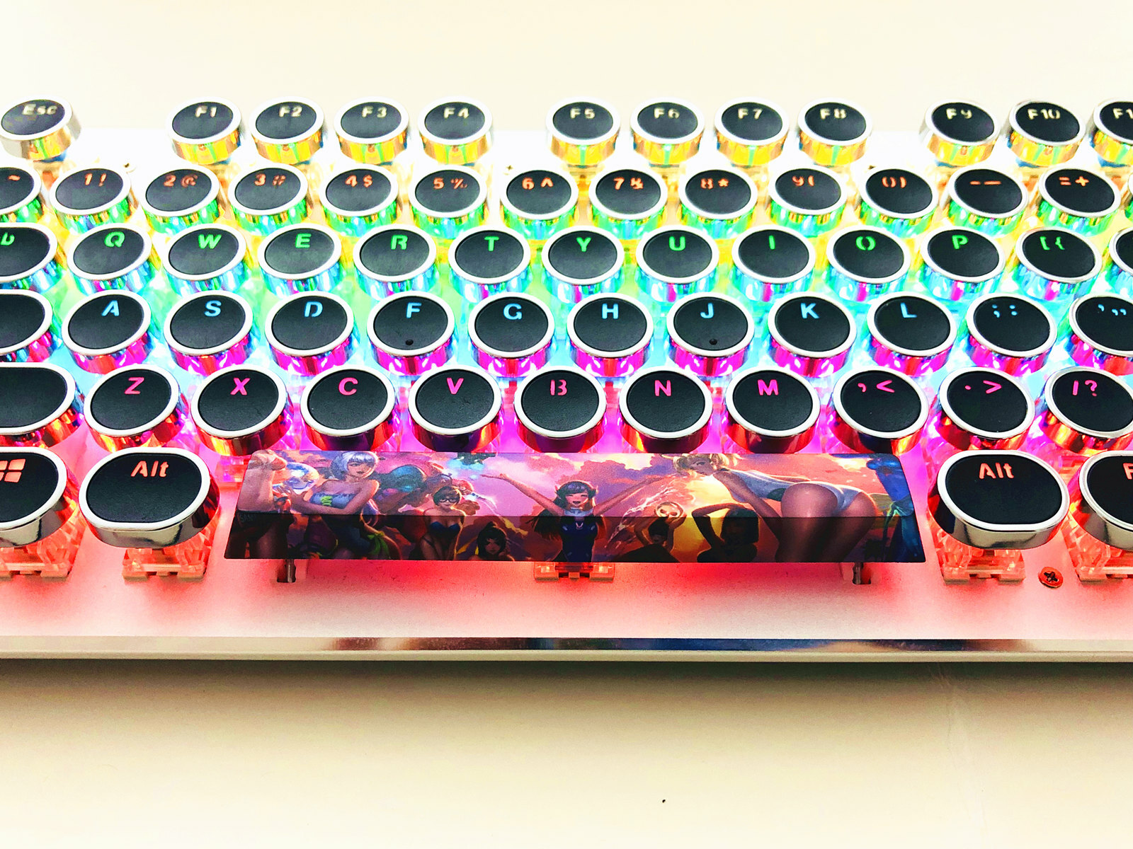 Overwatch DVA 6.25X Dye-sub Spacebar Keycap for Cherry MX Mechanical ...