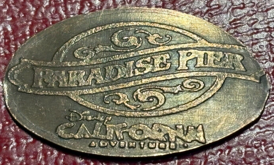 AU ELONGATED LINCOLN MEMORIAL CENT-BUZZ LIGHYEAR DISNEY PARADISE PIER ...
