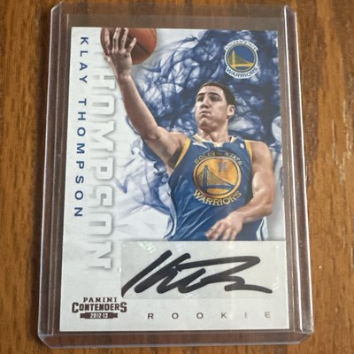 2012-13 Panini Contenders- Klay Thompson Rookie Auto #271 Warriors ...