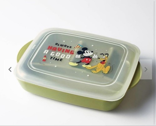 Mickey Mouse Divided Plate with Lid, 3-Set, Stackable | eBay