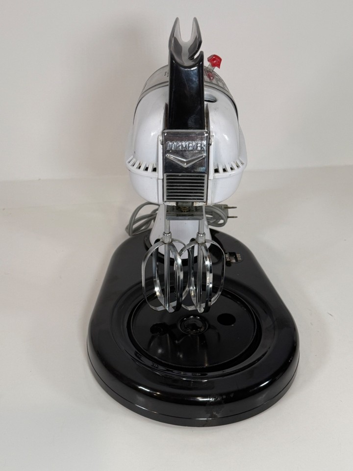 Vtg Dormeyer MIXWELL Stand/Hand Mixer Model SM 6 WH 1 RARE/CLEAN TESTED ...