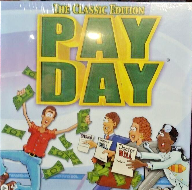 Payday Board Game The Classic Edition By Hasbro New Sealed Complete | eBay