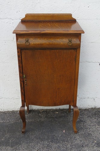 Early 1900s Victorian Storage Music Record Cabinet 5947 | eBay