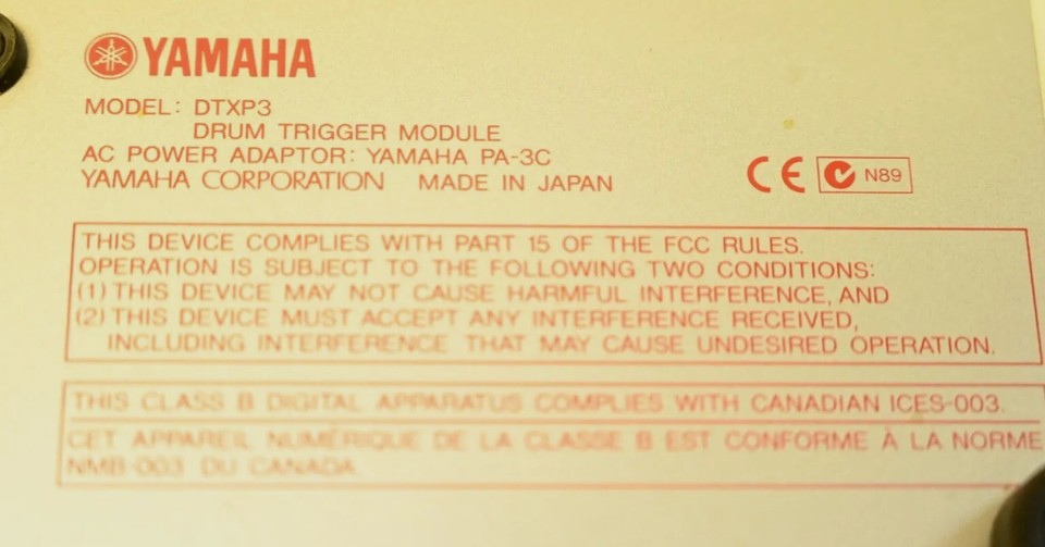 Yamaha DTXPRESS III 3 Electronic Percussion Drum Set | eBay