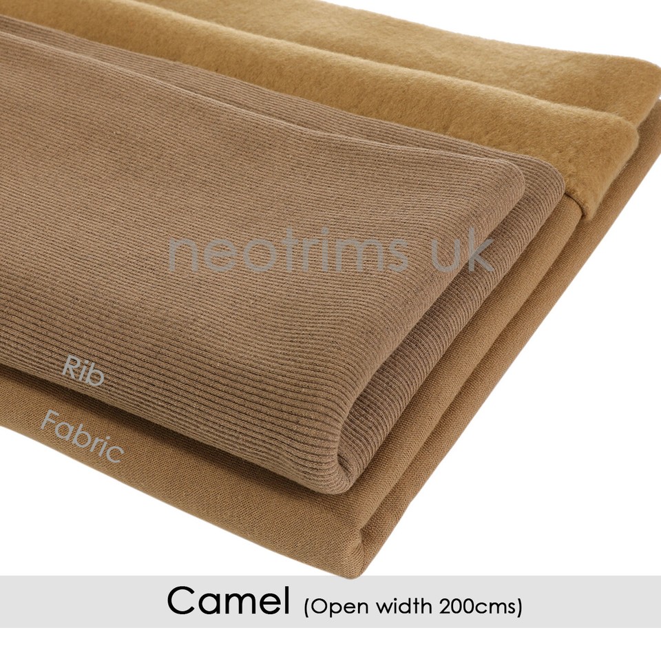 Sweatshirt Fabric + Matching Knit Rib;Brushed Fleece Hoodie Jersey ...