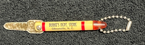 Vintage 40s-50s Curlee Clothes Burke Dept. Store Gibsonville,N.C. Adv ...