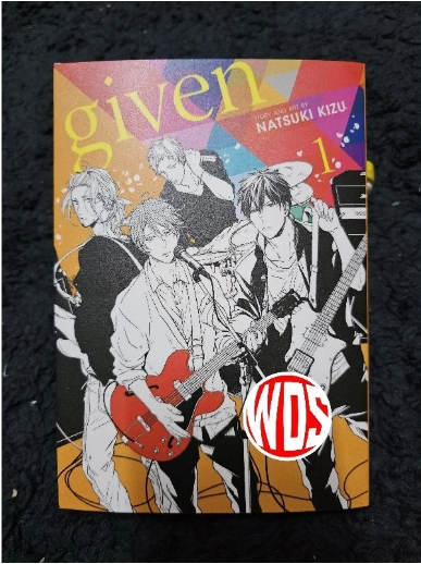 Given Manga Set Volume 1-8 by Natsuki Kizu English Version Comic Book ...