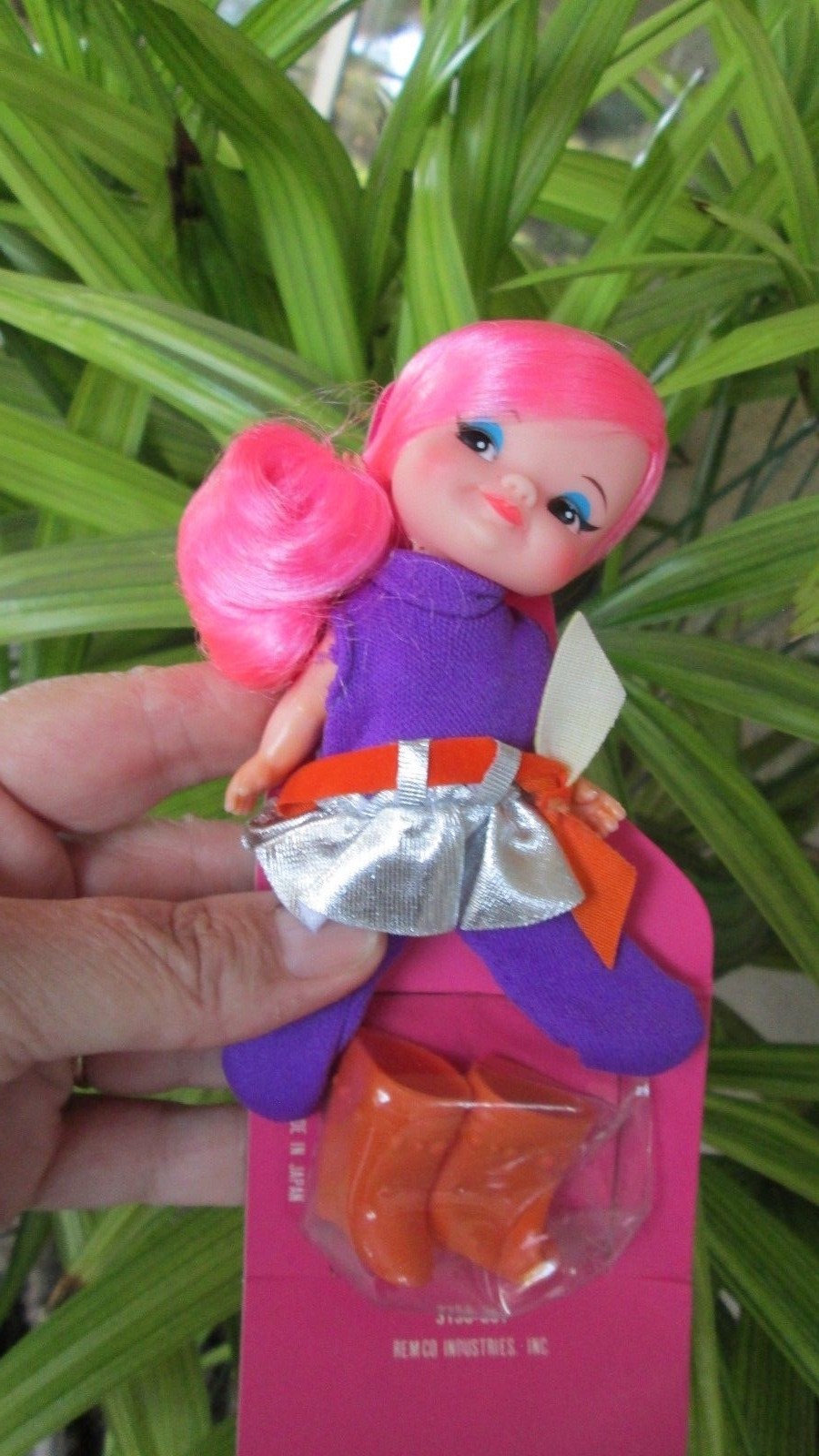 New Vintage 1969 Finger Ding Doll Millie Mod Remco Puppet Go Go Girl | eBay